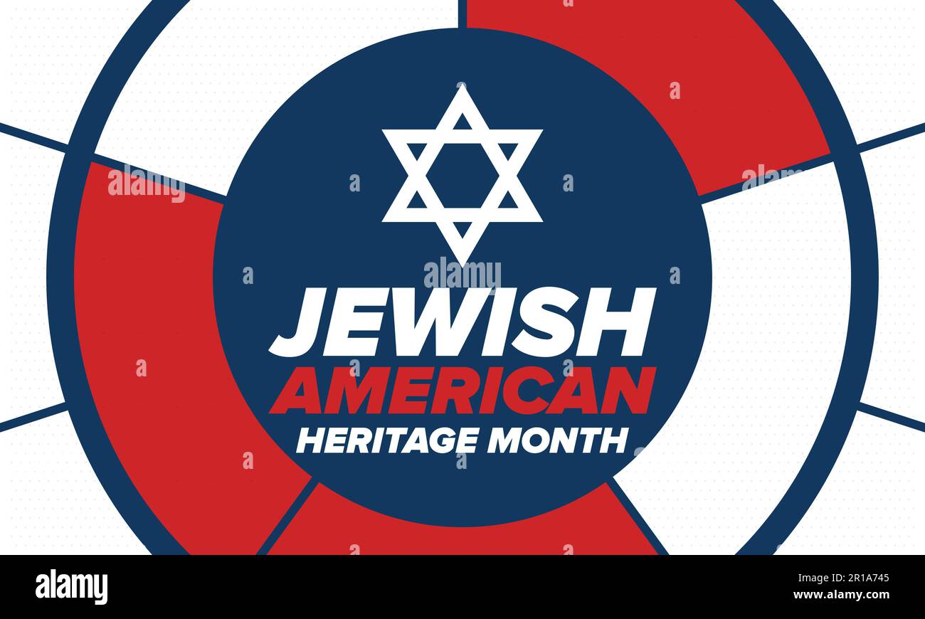 Jewish American Heritage Month in May. Jewish American contribution to ...