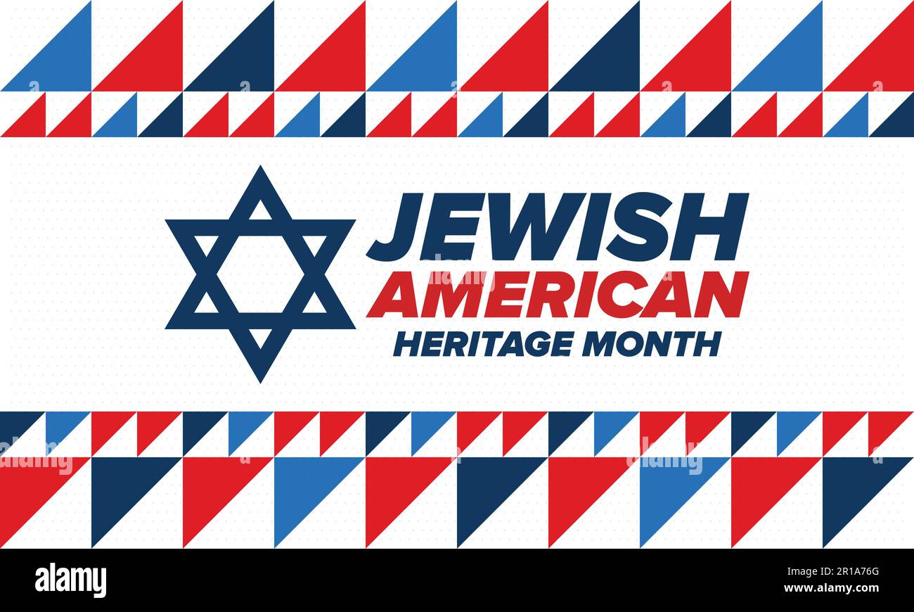 Jewish American Heritage Month in May. Jewish American contribution to ...