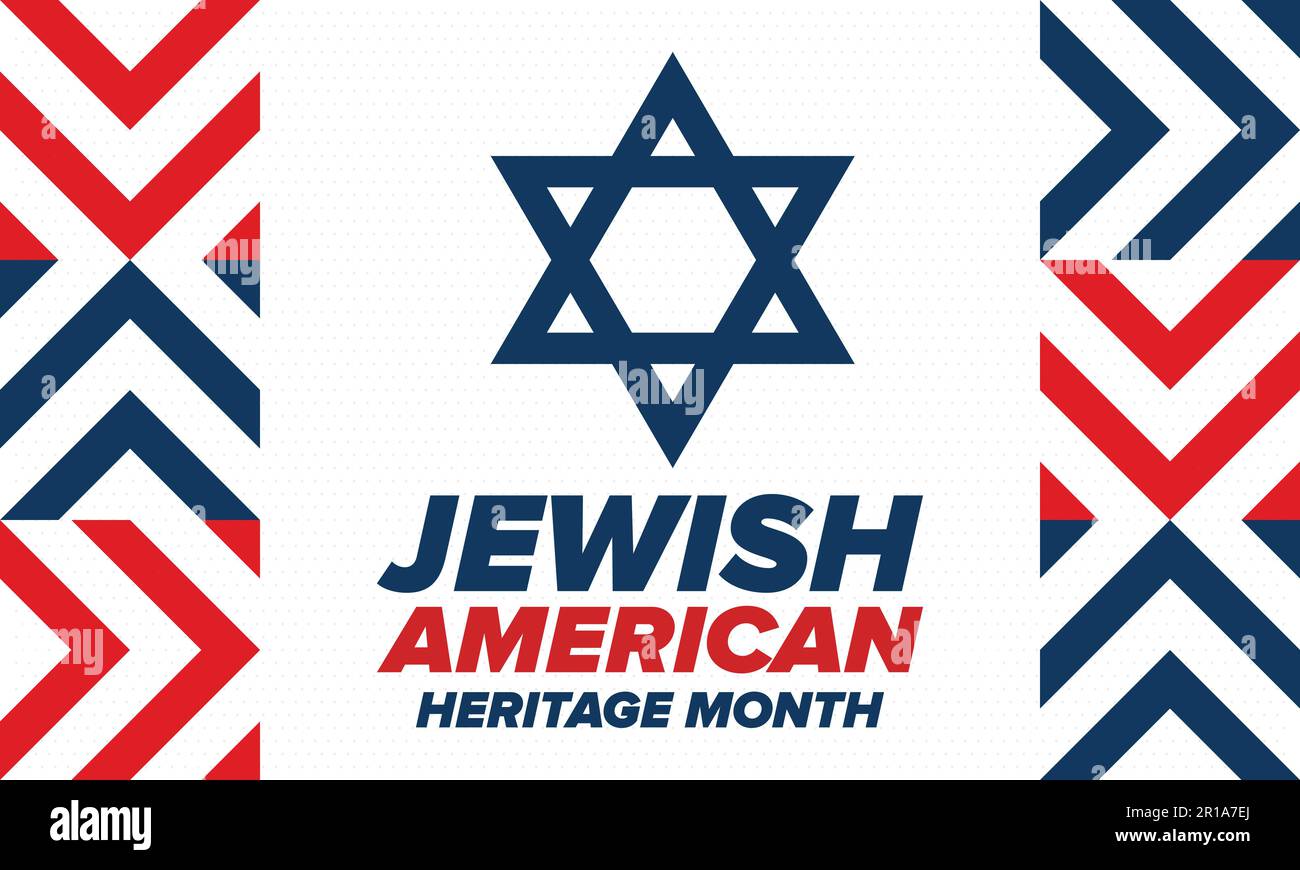Jewish American Heritage Month in May. Jewish American contribution to ...