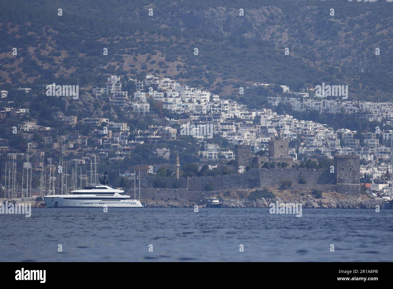 Bodrum, Mugla, Turkey. 07 May 2023: The super-luxury yacht "Alchemist ...
