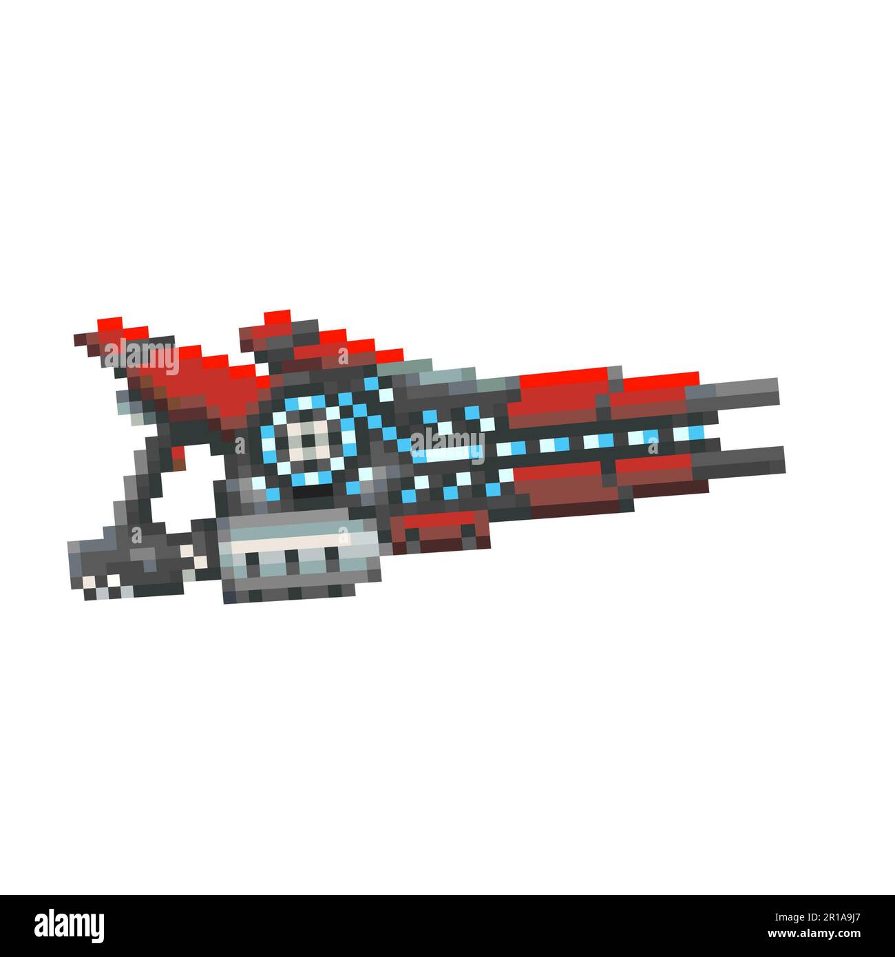 Red laser background Cut Out Stock Images & Pictures - Alamy