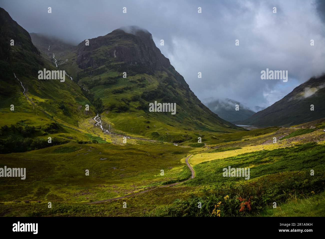 The Valley of Glencoe - Scottish Highlands Stock Photo - Alamy