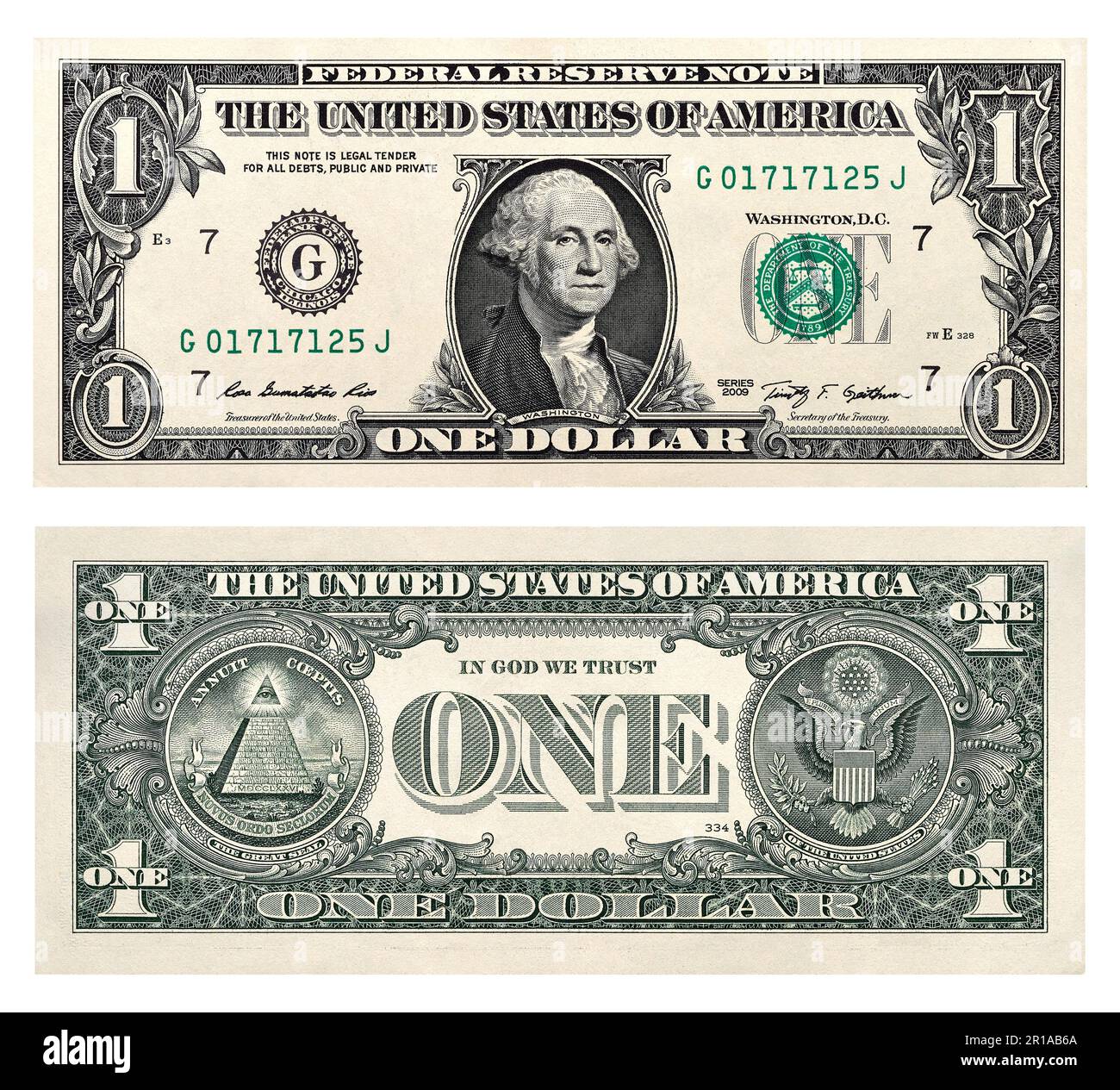 One dollar banknote hi-res stock photography and images - Alamy