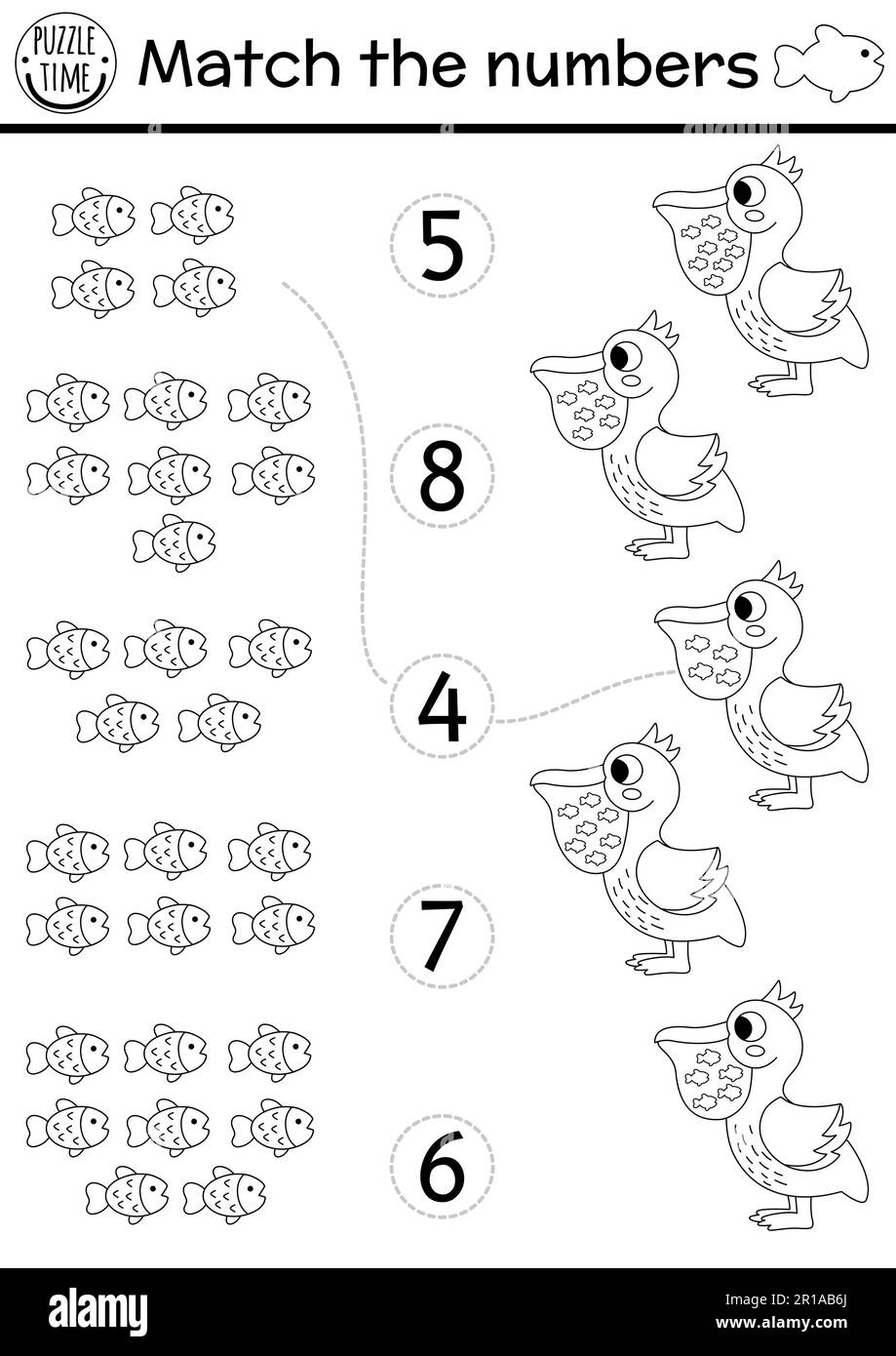 Learning about marine life Cut Out Stock Images & Pictures - Alamy