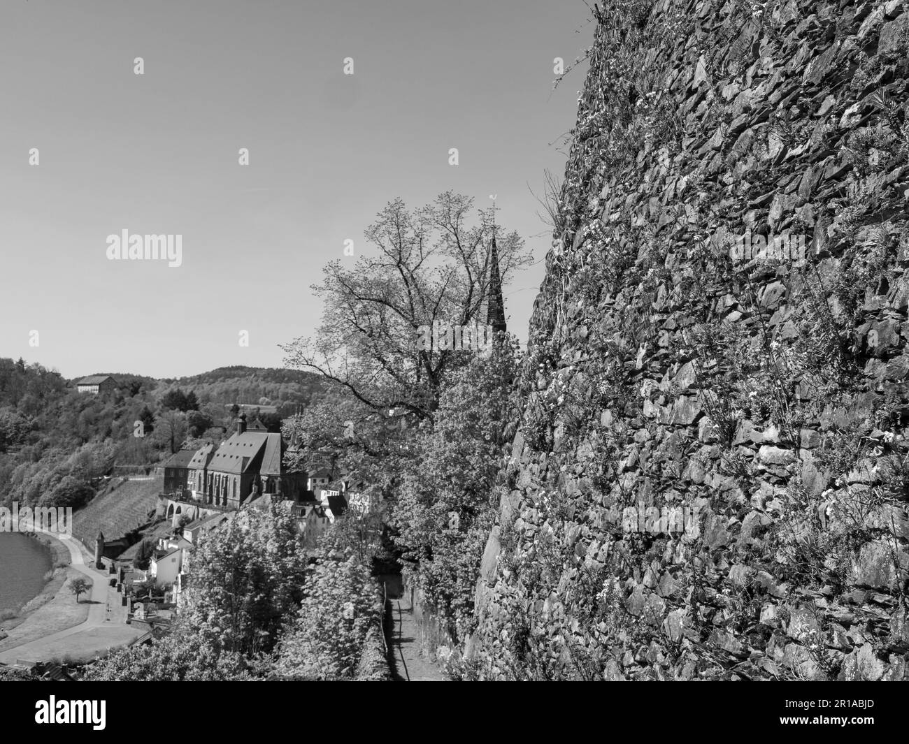 Saar river Black and White Stock Photos & Images - Alamy