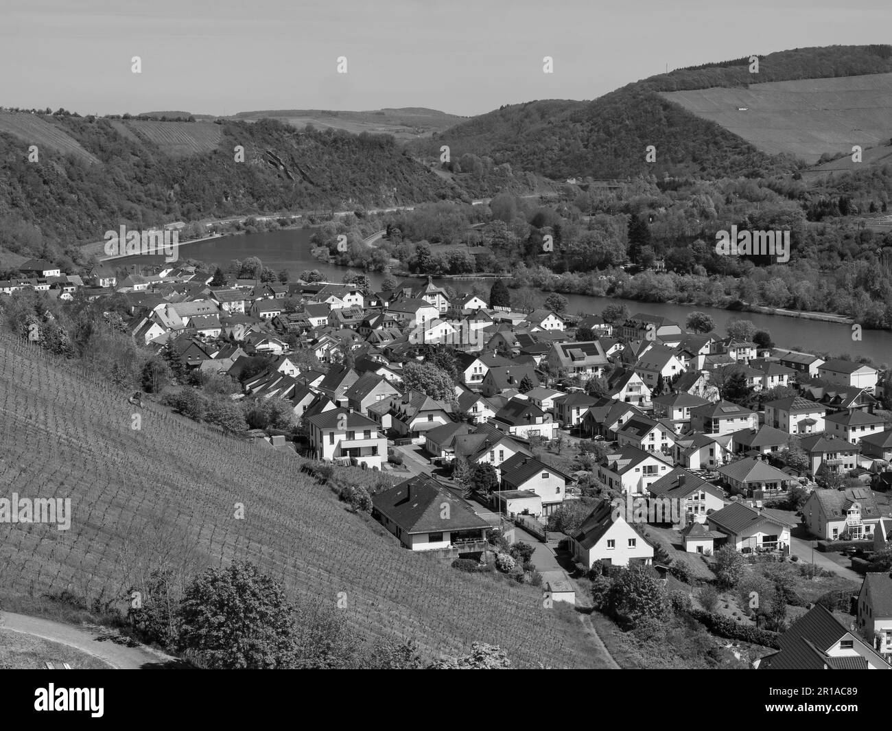 Saar river Black and White Stock Photos & Images - Alamy
