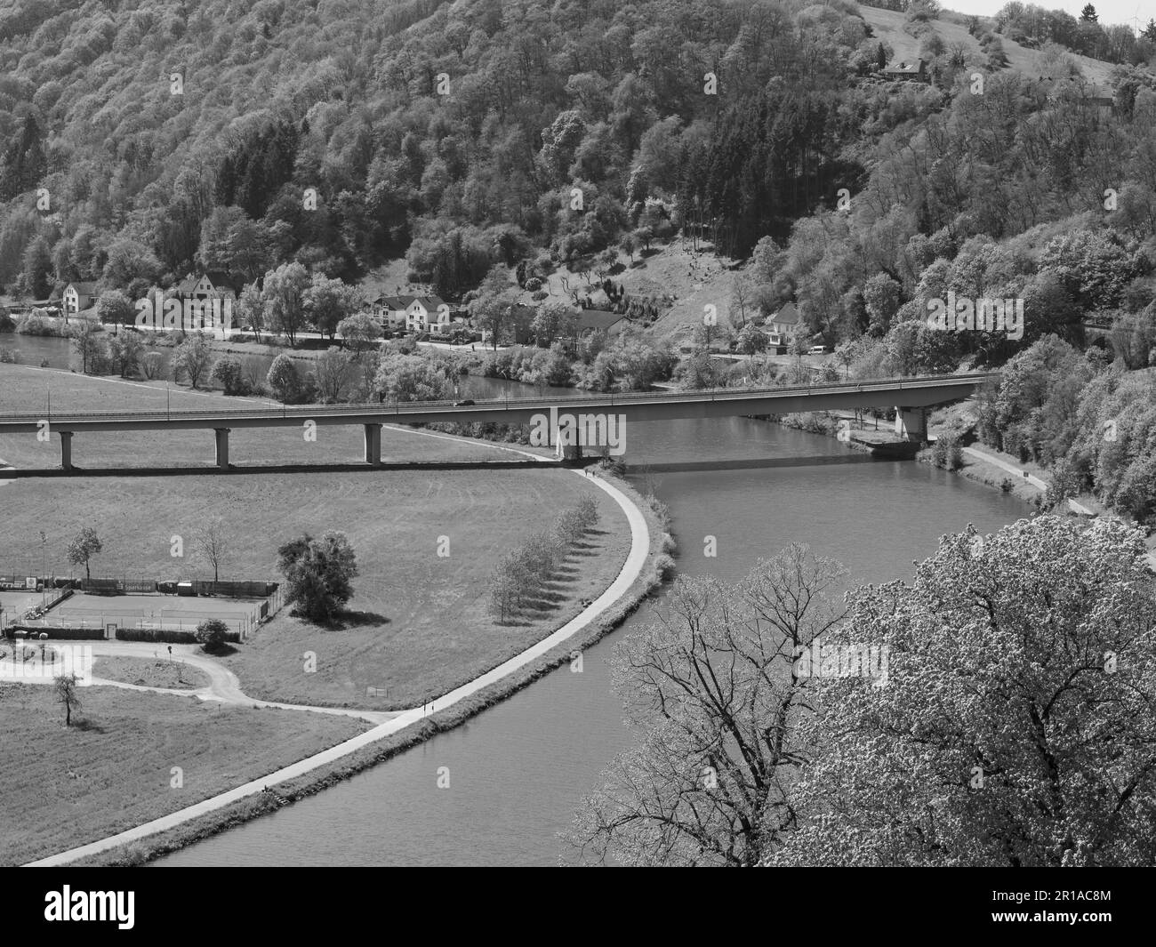 Saar river Black and White Stock Photos & Images - Alamy