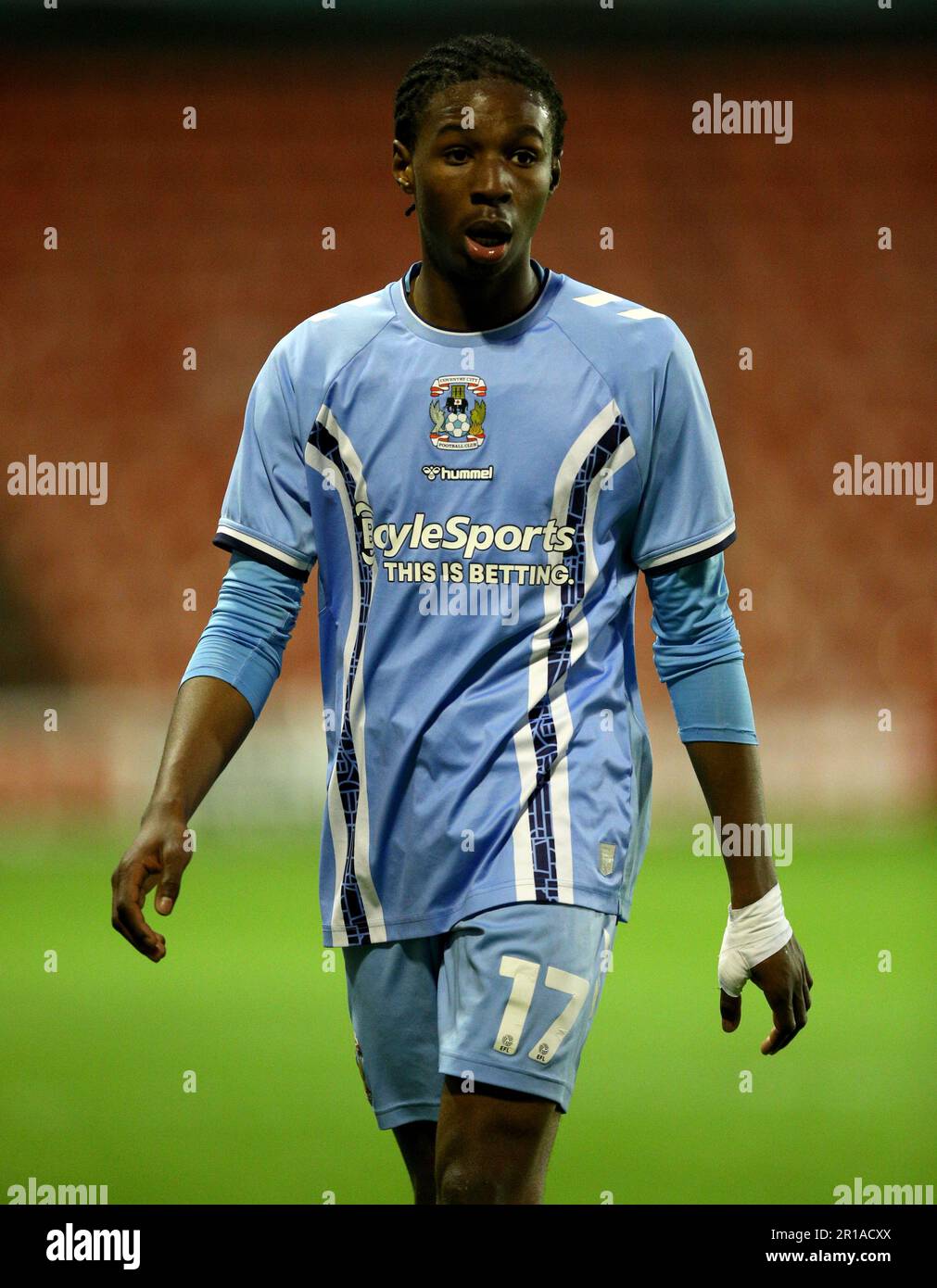 Coventry City’s Evan Eghosa during the Birmingham Senior Cup Final at ...