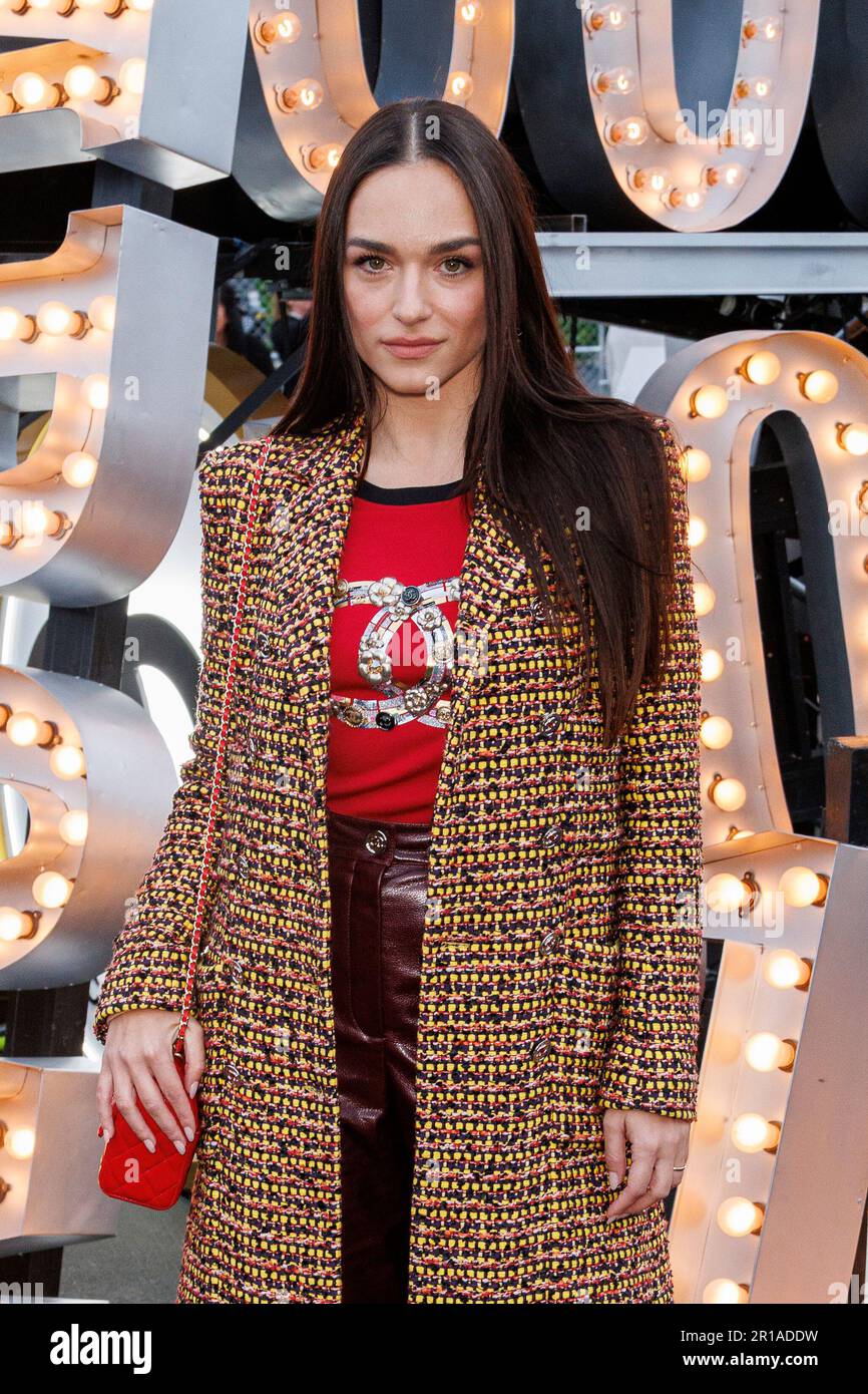 Emanuela Postacchini arrives at the Chanel Cruise 2022/2023 Fashion ...