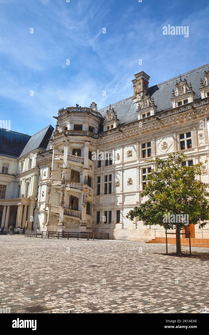 Castle courtyard old beautiful tree hi-res stock photography and images ...