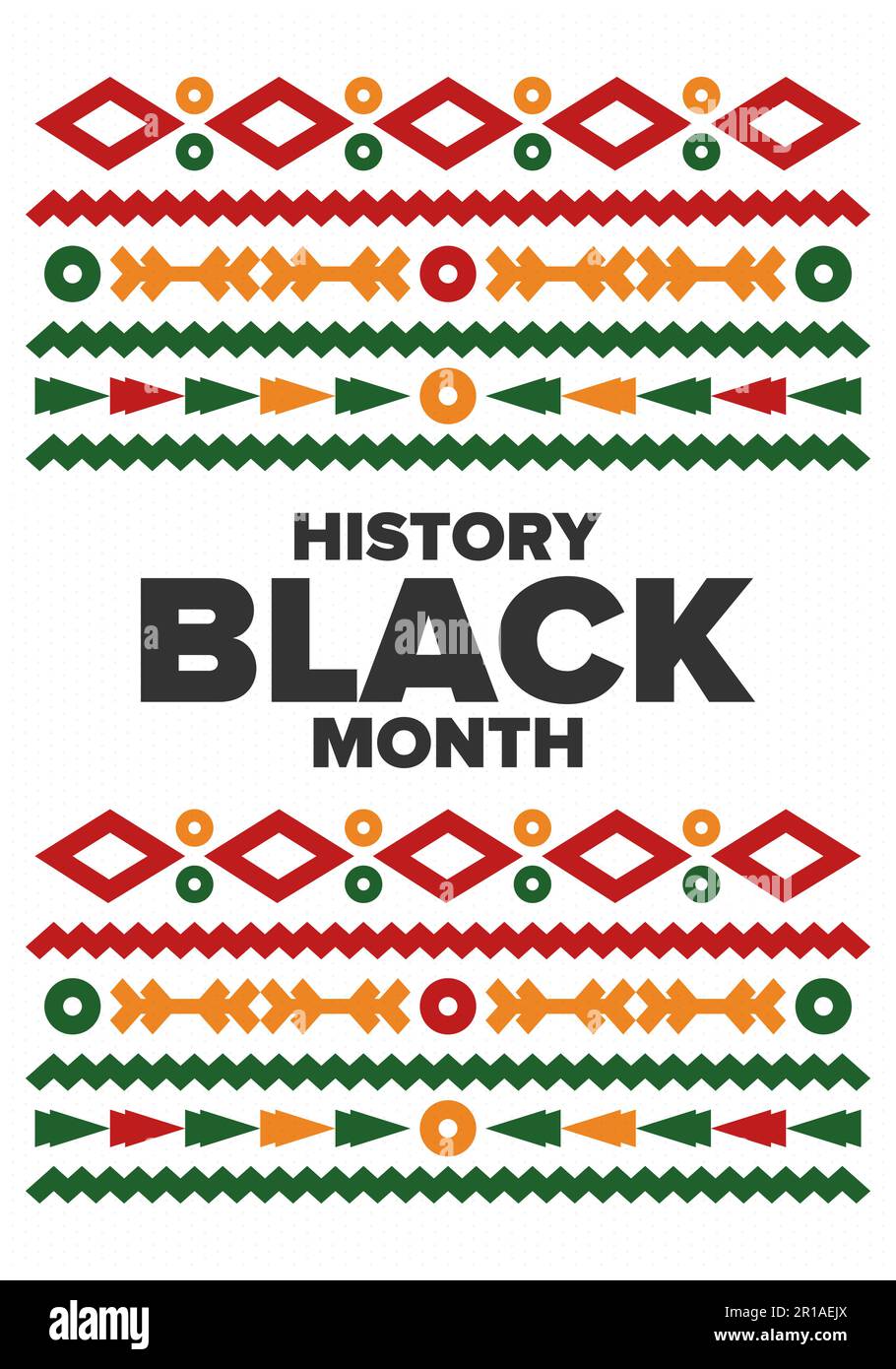 Black History Month Border