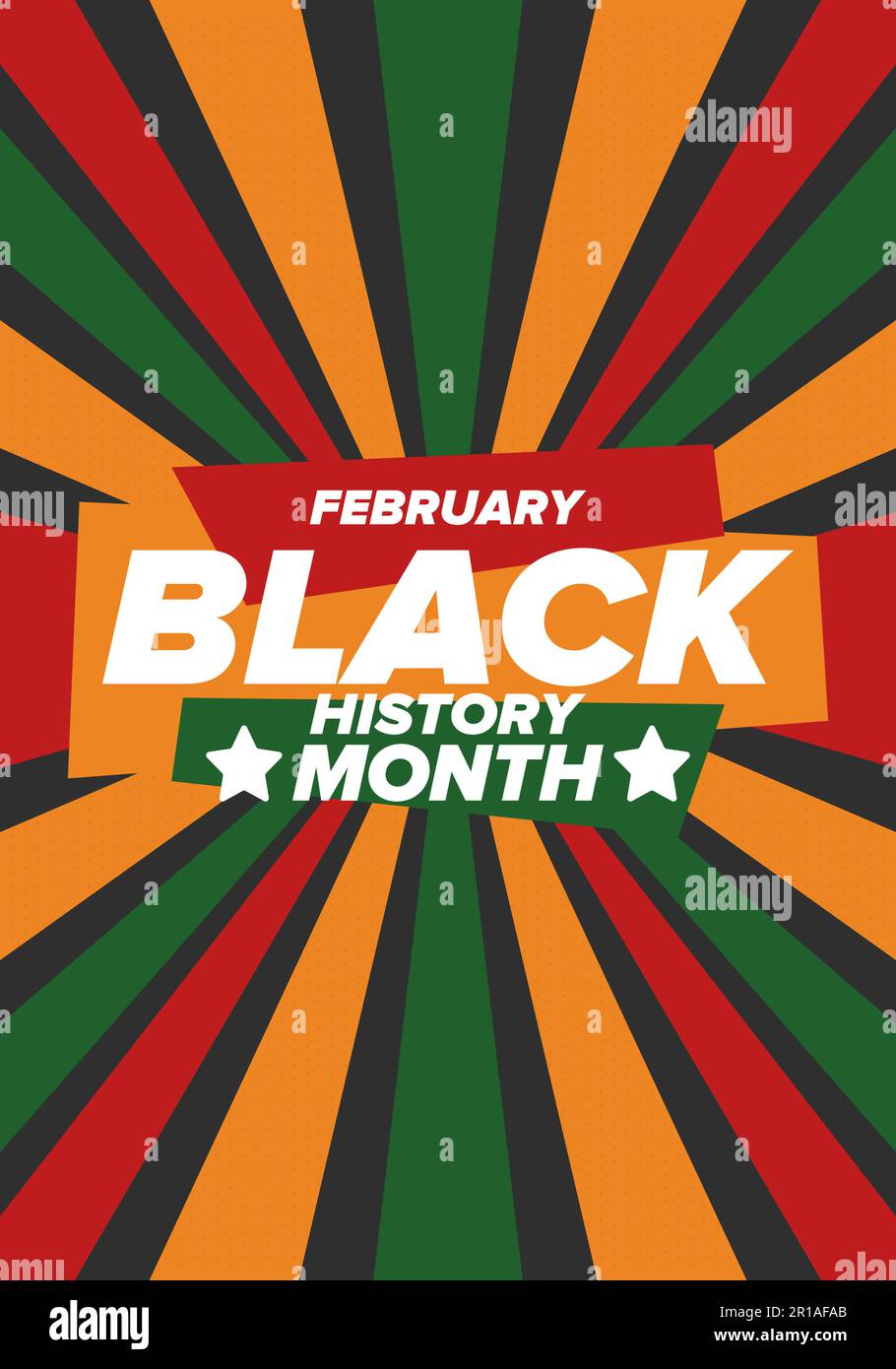 Black History Month. African American History. Celebrated annual. In ...