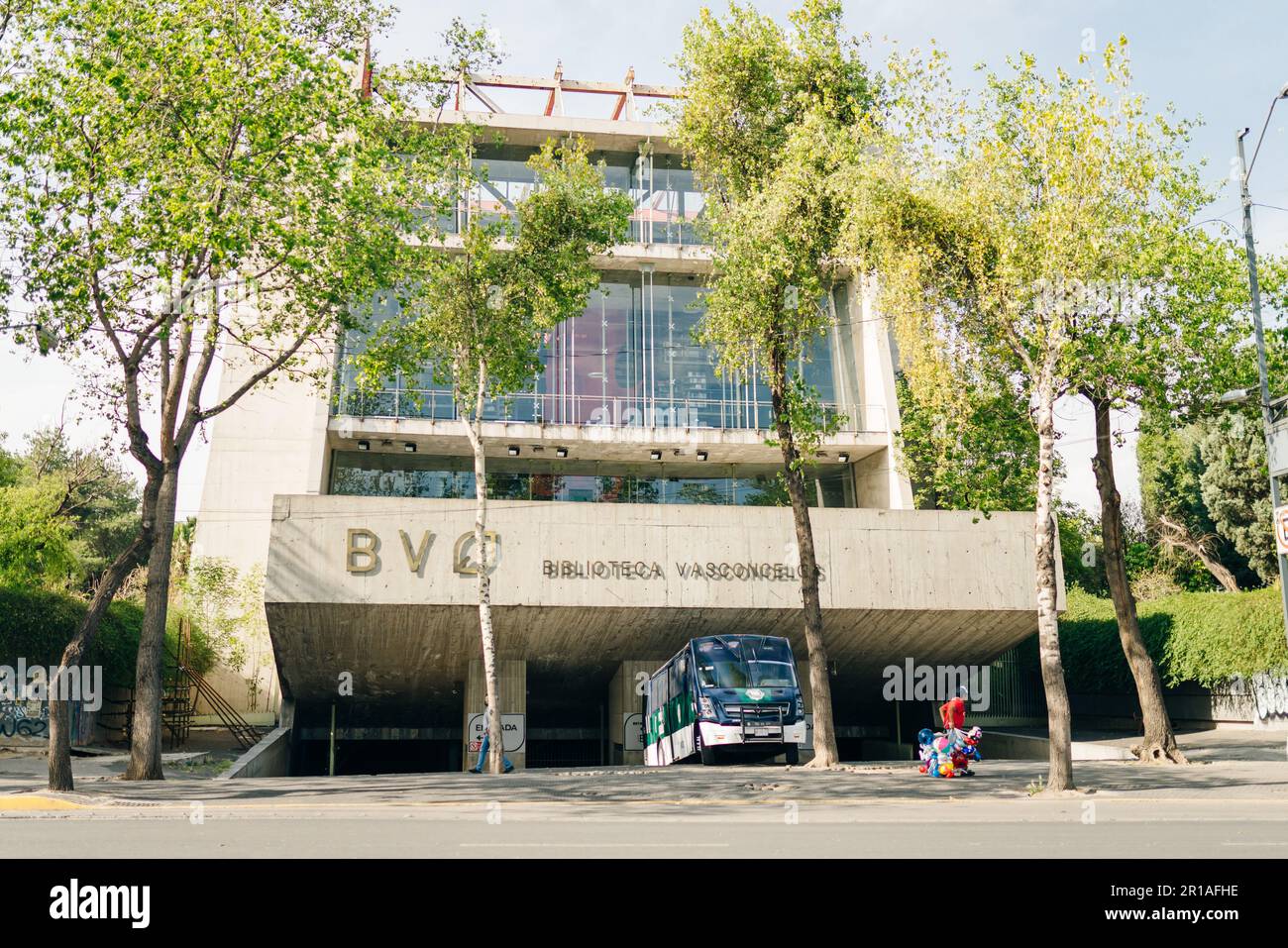 Library Vasconcelos in Mexico City, Mexico - may 2023. High quality ...