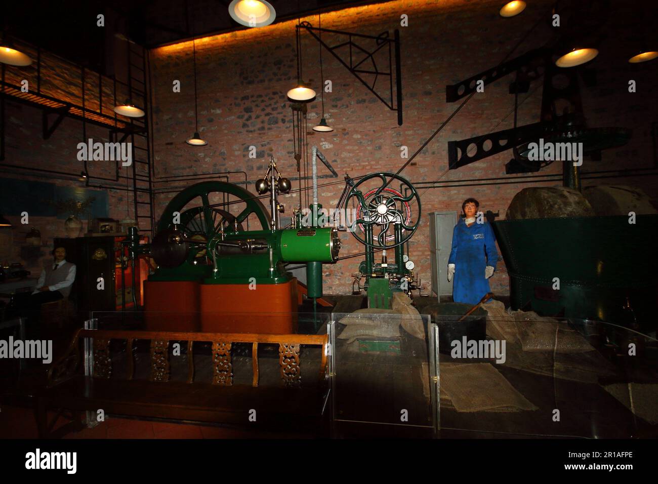 ISTANBUL, TURKEY - September 08,2012: Industrial Museum Rahmi Koc ...