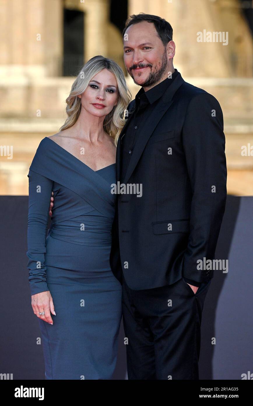 May 12, 2023, Rome: The director Louis Leterrier (R) with Cameron ...