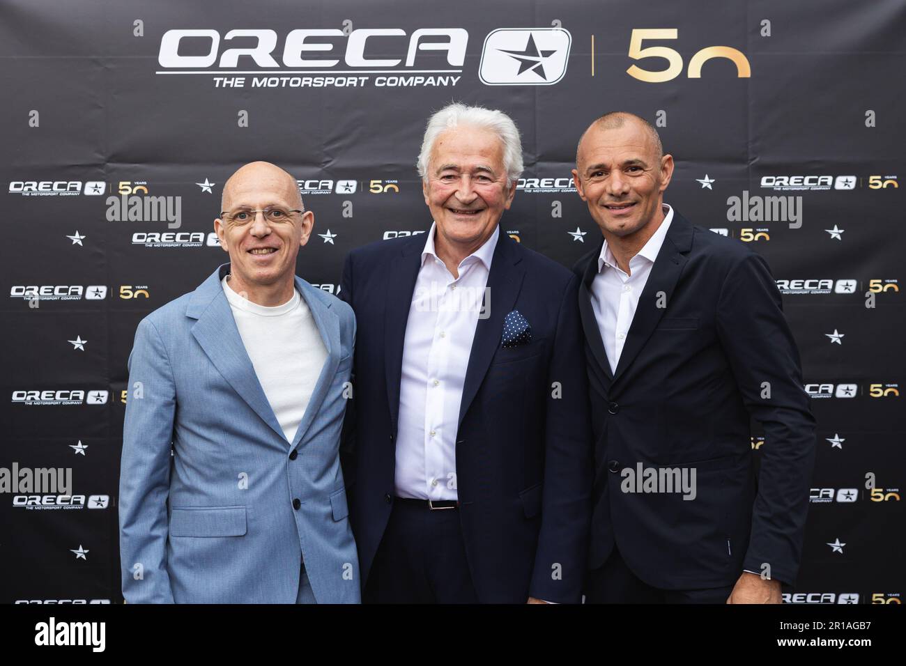 Hughes de Chaunac, portrait with Jacques-Julien Renucci and Stéphane ...