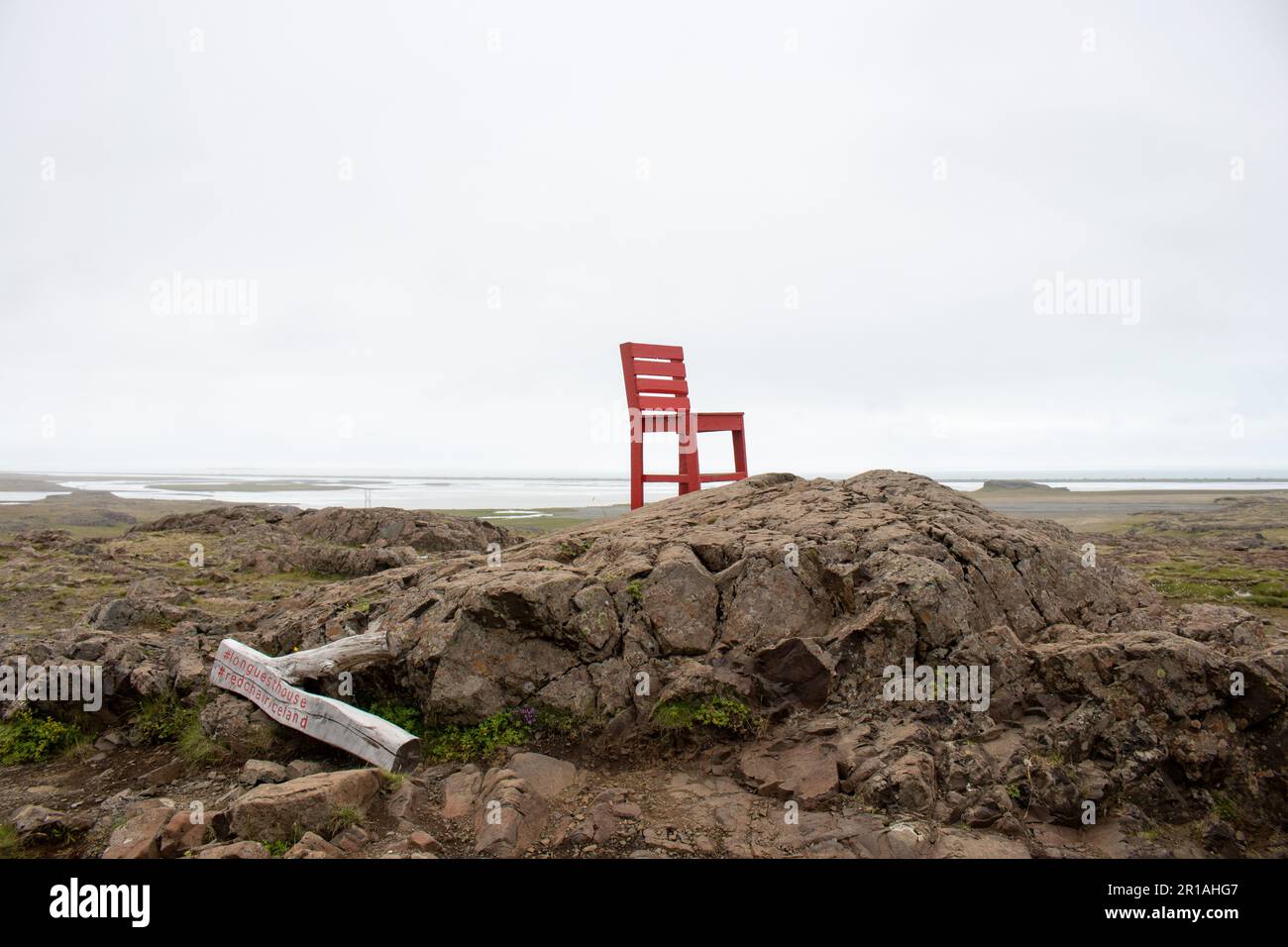 Iceland wooden chair hi-res stock photography and images - Alamy