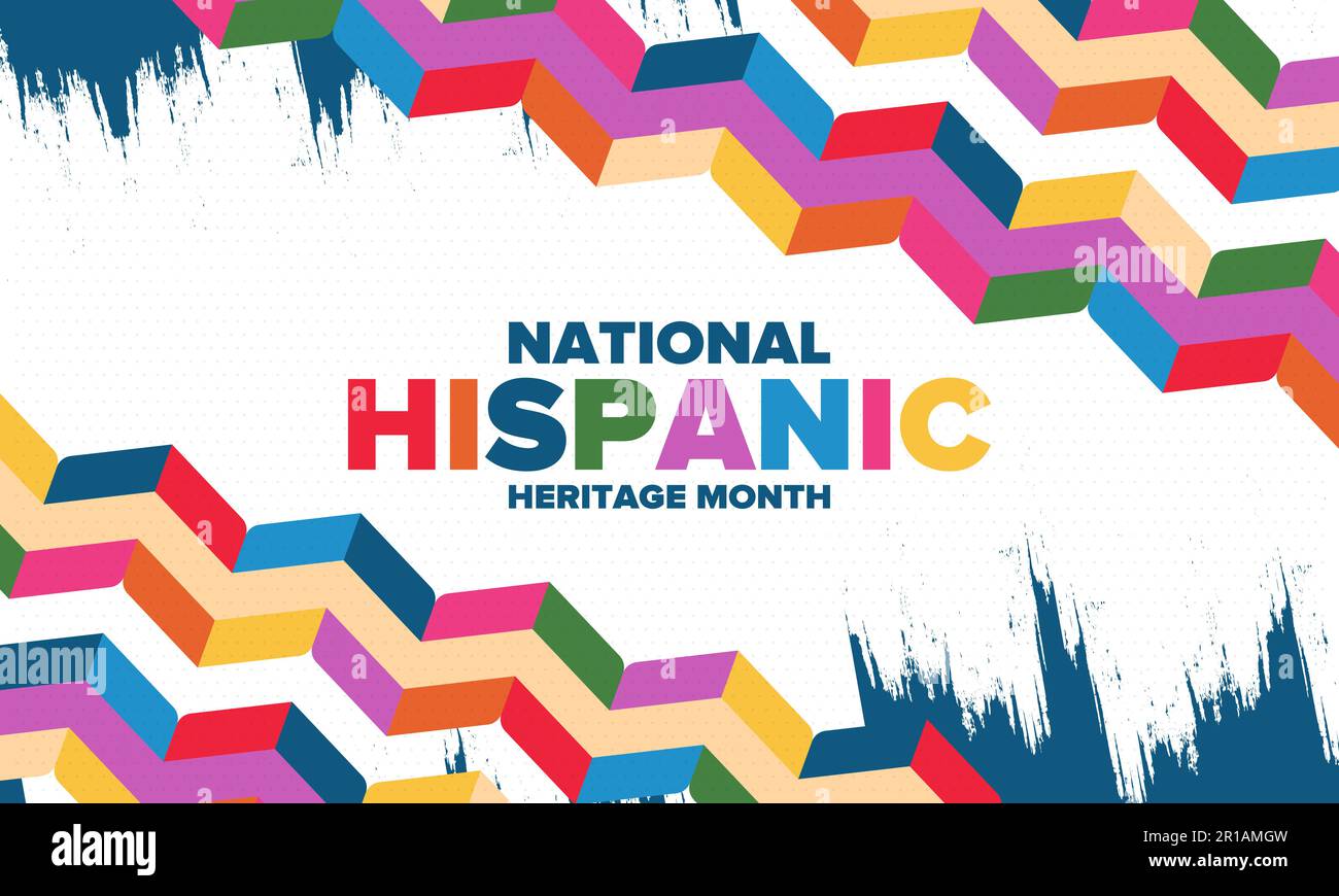 National Hispanic Heritage Month in September and October. Hispanic and ...