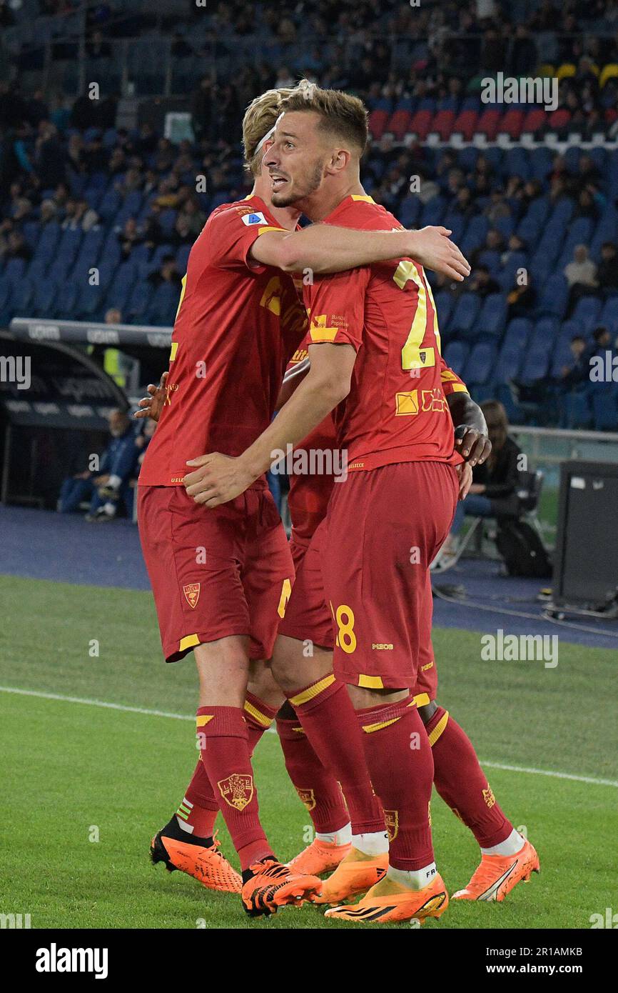 Stadio Olimpico, Rome, Italy. 12th May, 2023. Italian Serie A Football ...