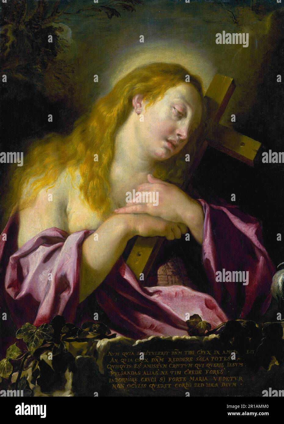 Penitent mary magdalene Stock Photo - Alamy