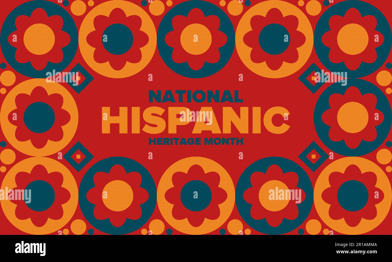 National Hispanic Heritage Month in September and October. Hispanic and ...