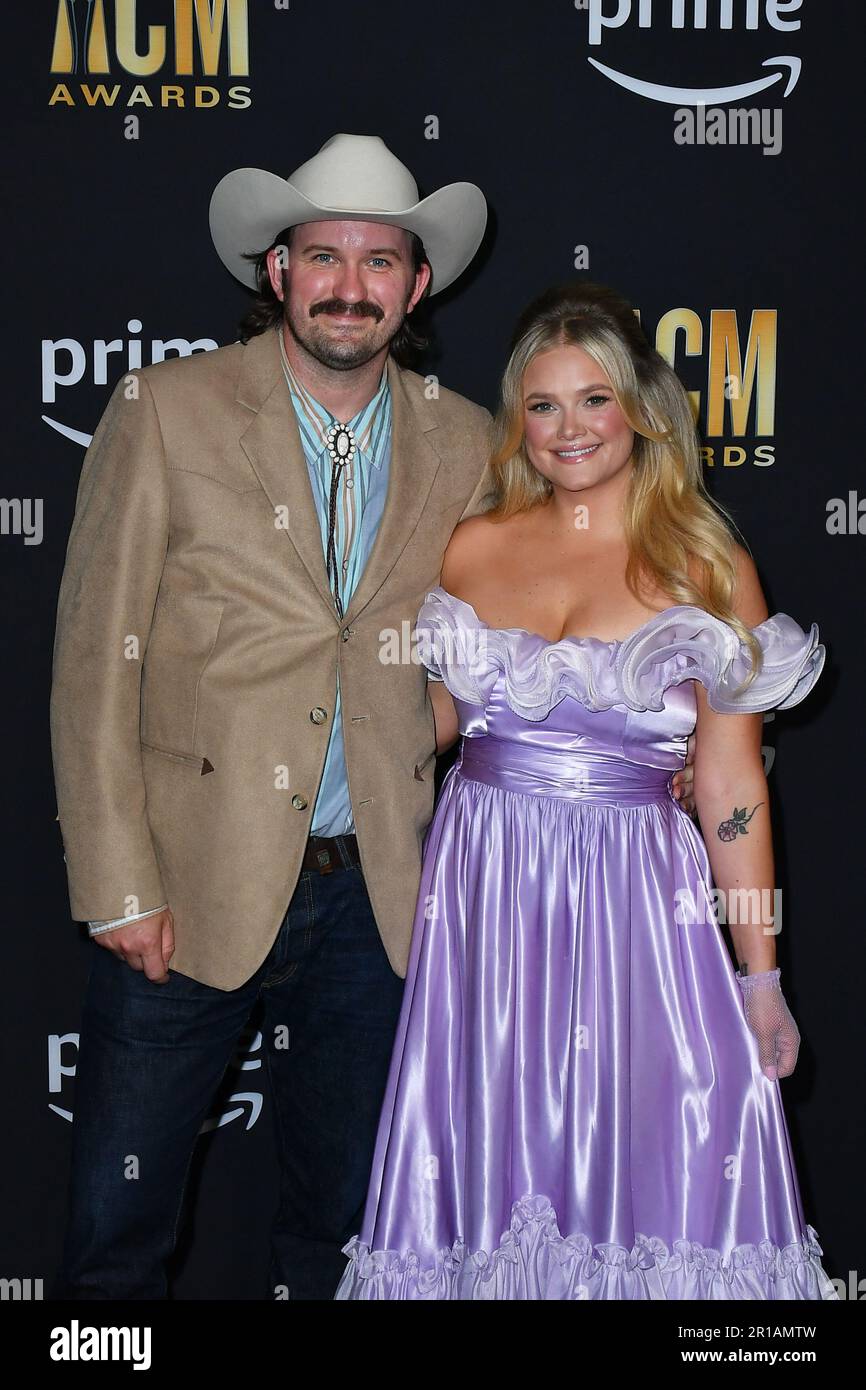 Frisco, USA. 11th May, 2023. Jake Gear, Hailey Whitters attend the 58th ...