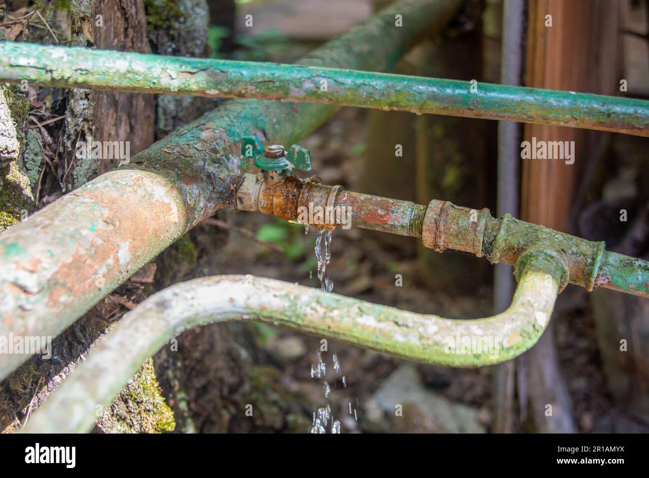 Rust and leakage hi-res stock photography and images - Alamy