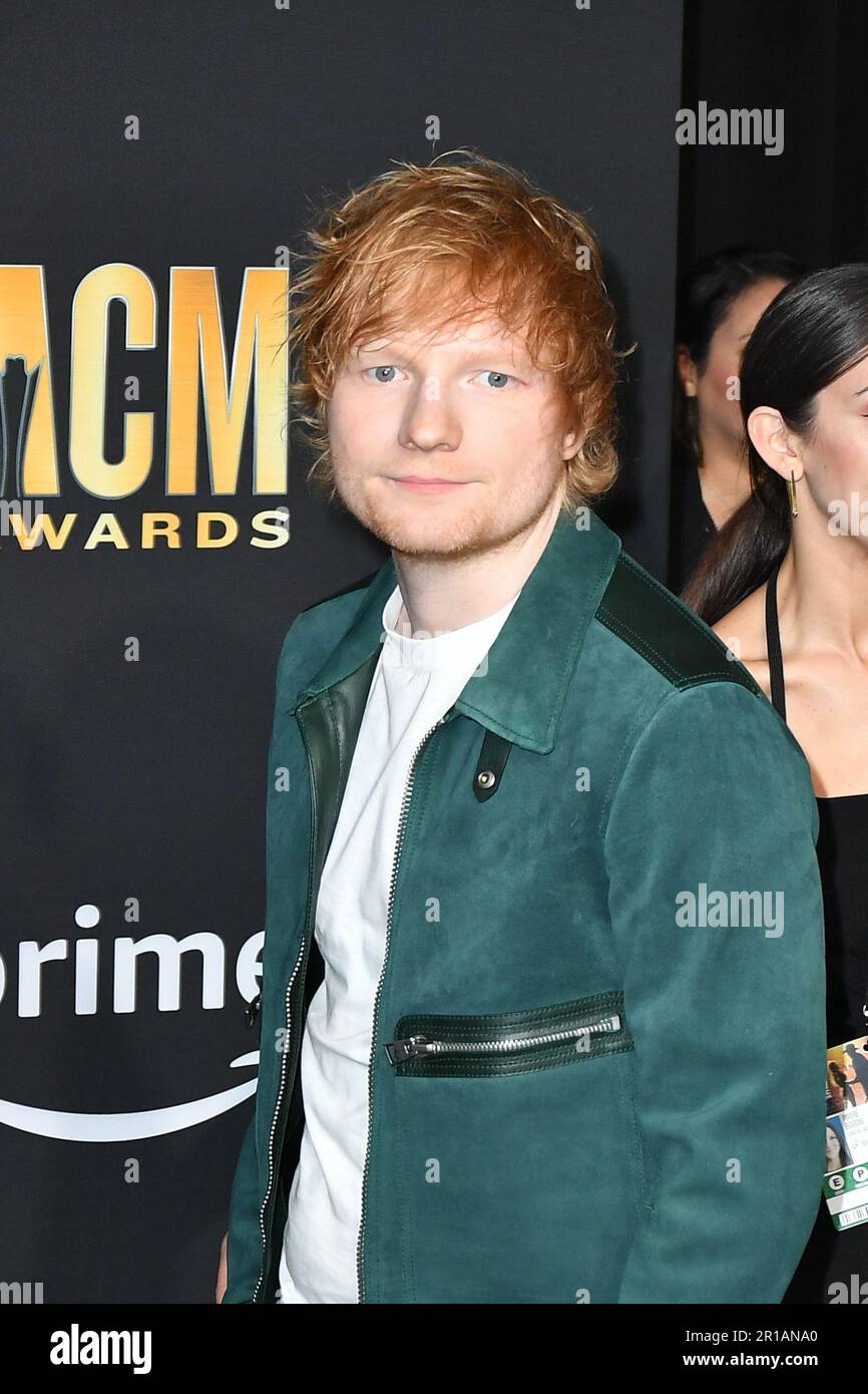 Ed Sheeran attends the 58th Academy Of Country Music Awards at The Ford ...