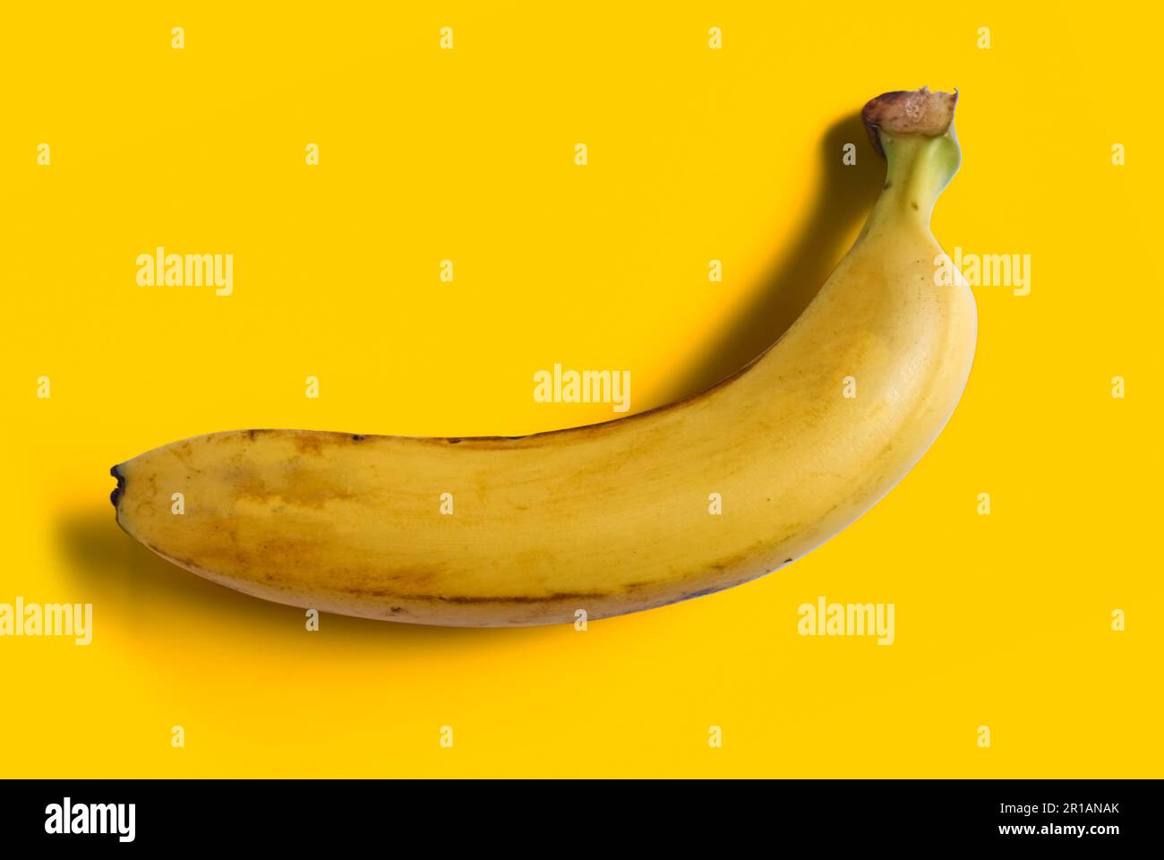 banana isolated on white background with clipping path and full depth ...