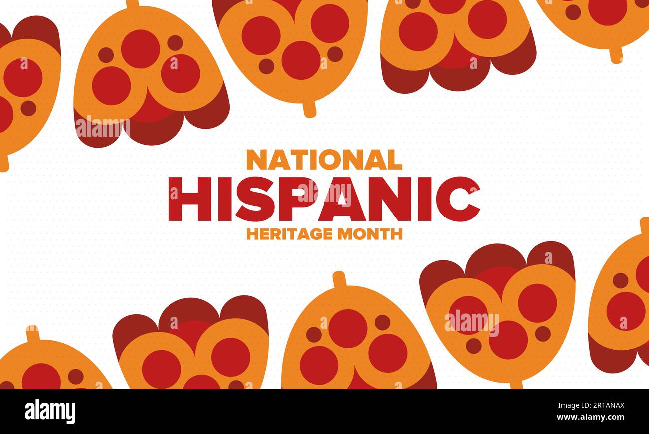 National Hispanic Heritage Month in September and October. Hispanic and ...