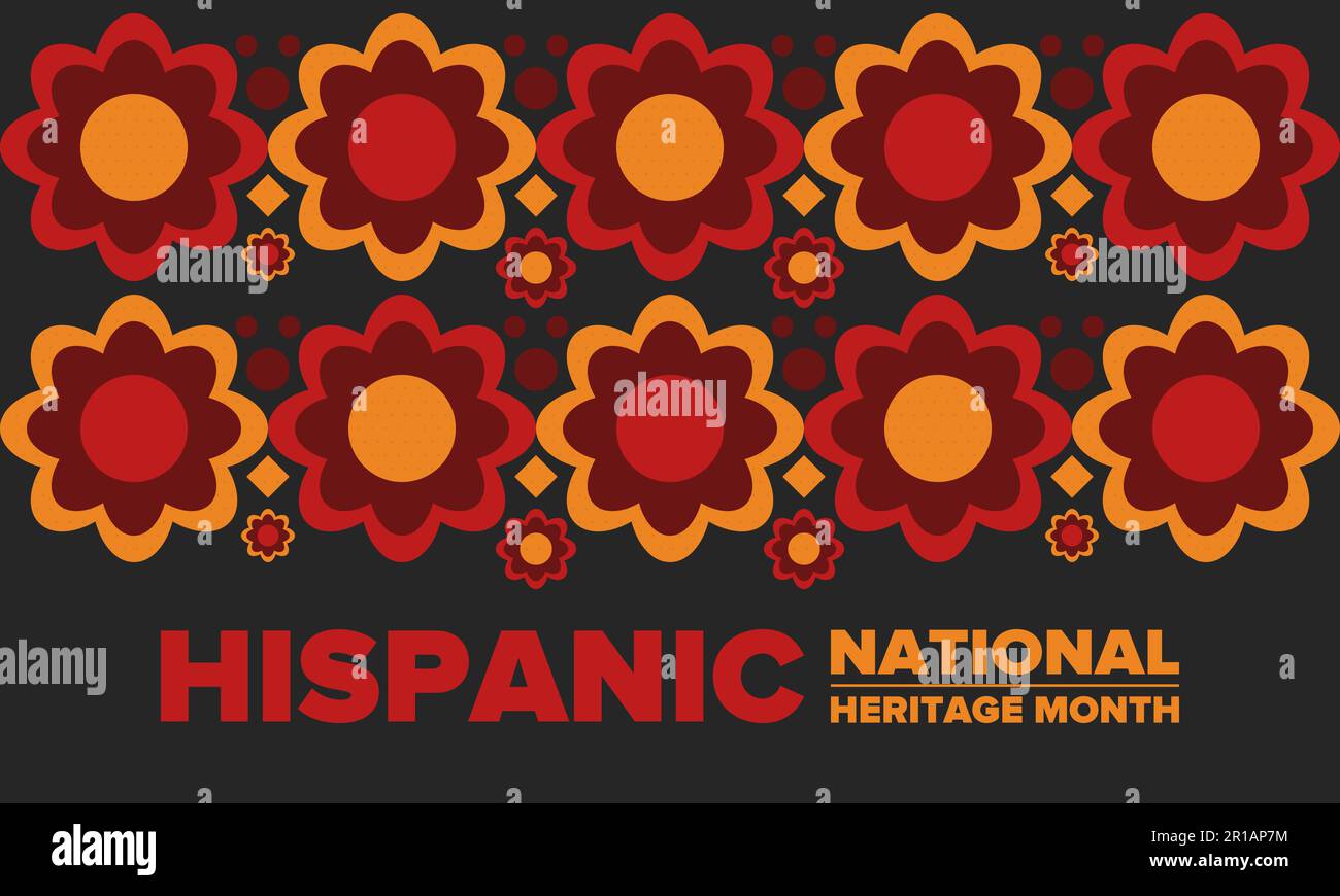 National Hispanic Heritage Month in September and October. Hispanic and ...