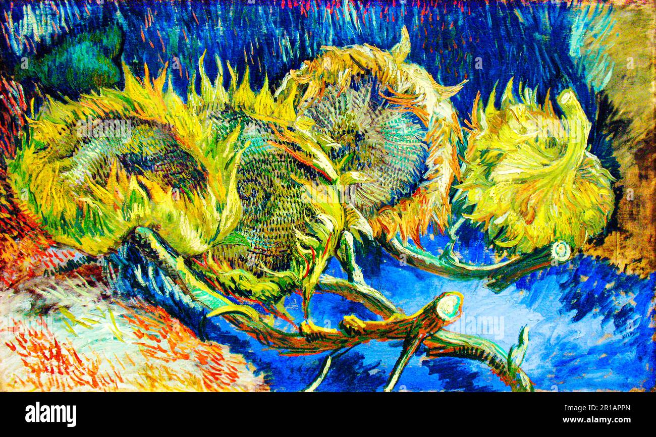 Flower painting by vincent van gogh hi-res stock photography and images - Alamy