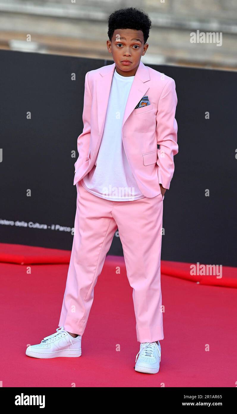 May 12, 2023, Rome: Leo Abelo Perry during the photocall of the movie ...
