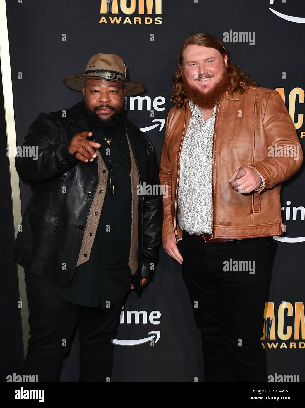 Neon Union attends the 58th Academy Of Country Music Awards at The Ford ...