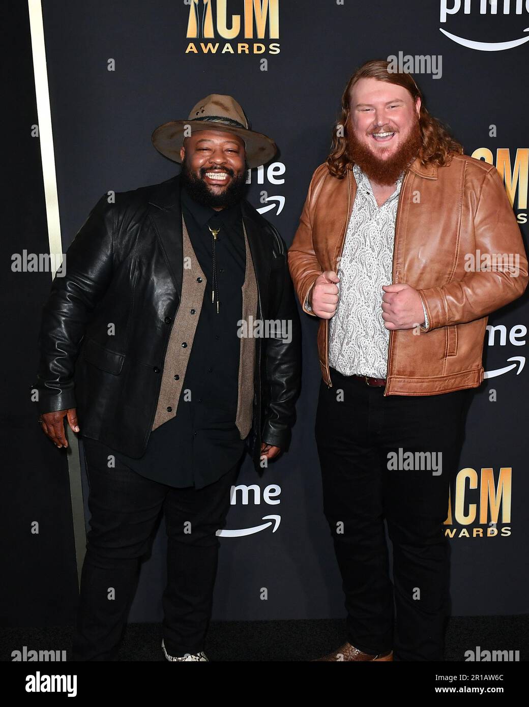 Neon Union attends the 58th Academy Of Country Music Awards at The Ford ...