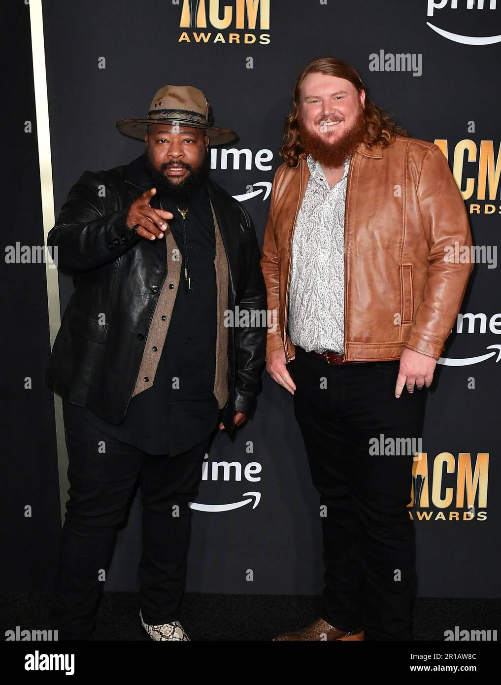 Neon Union attends the 58th Academy Of Country Music Awards at The Ford ...