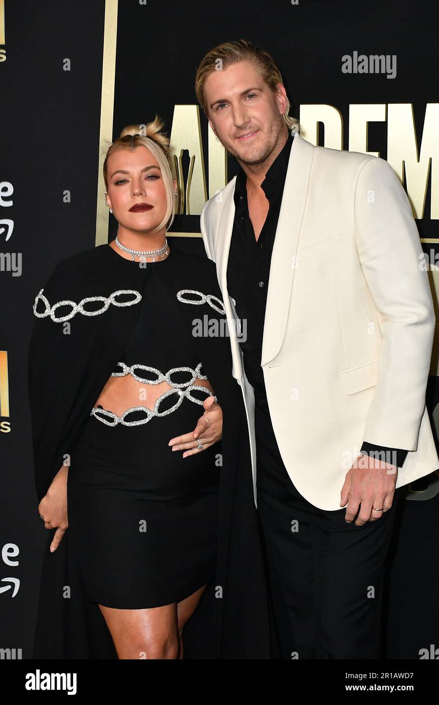 Kimberly Perry, Johnny Costello attend the 58th Academy Of Country ...