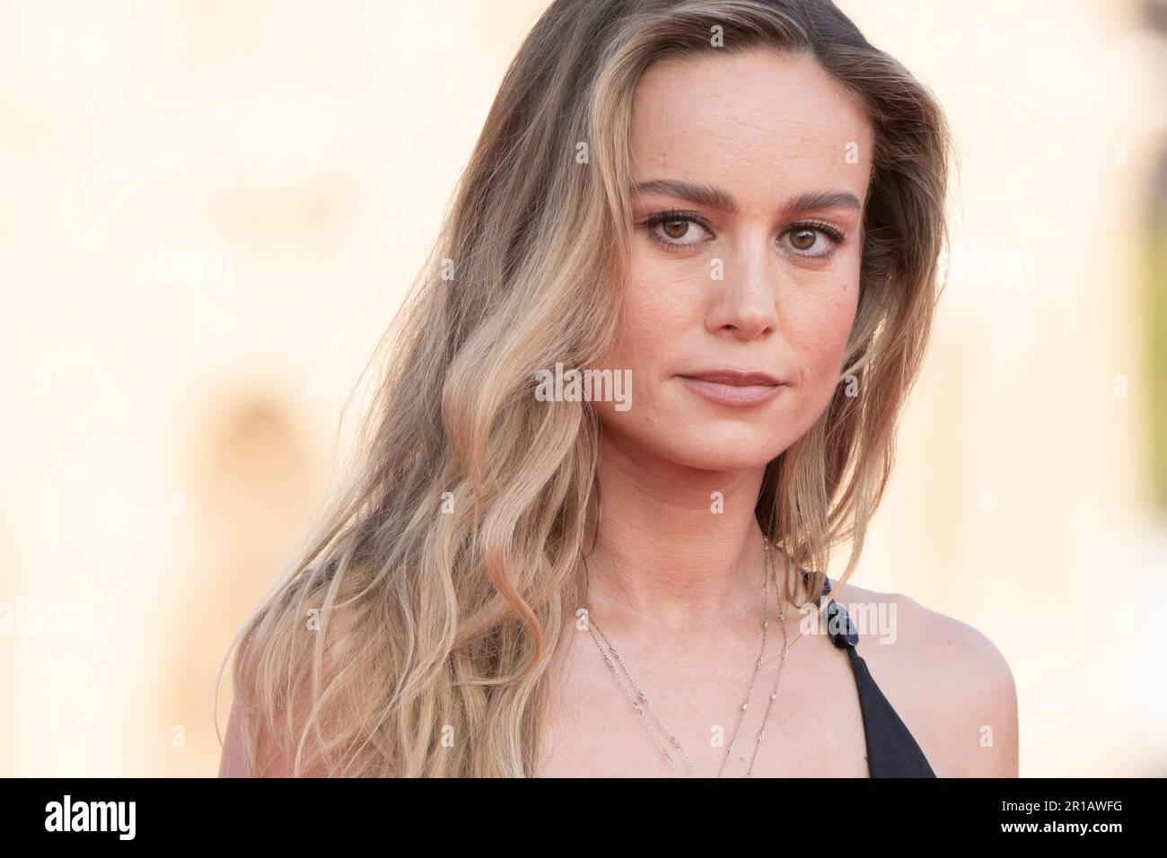 Rome, Italy, May 12, 2023 - Brie Larson attends at red carpet for the ...
