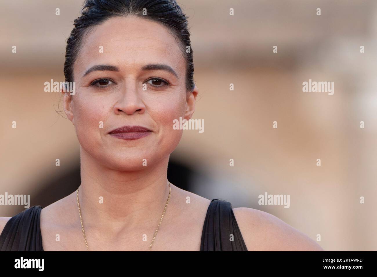 Rome, Italy, May 12, 2023 - Michelle Rodriguez attends at red carpet ...