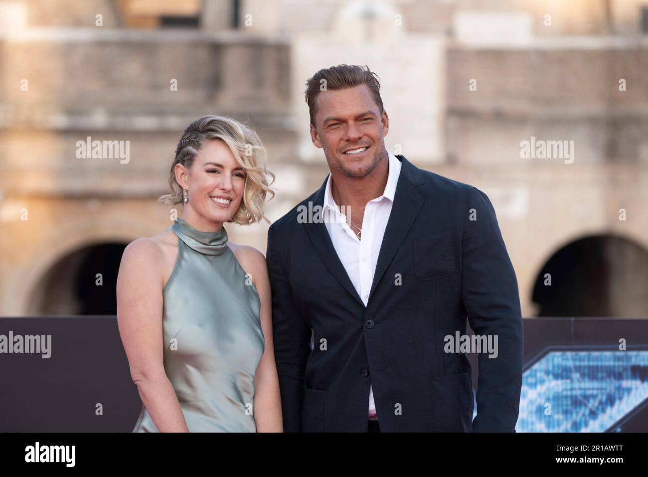 Rome, Italy, May 12, 2023 - Alan Ritchson attends at red carpet for the ...