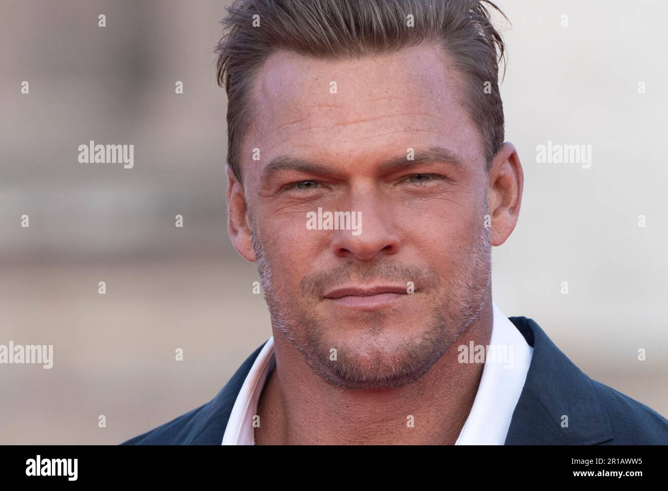 Rome, Italy, May 12, 2023 - Alan Ritchson attends at red carpet for the ...