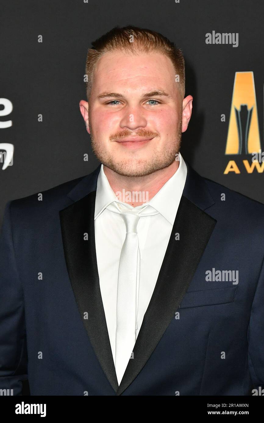 Zach Bryan attends the 58th Academy Of Country Music Awards at The Ford ...