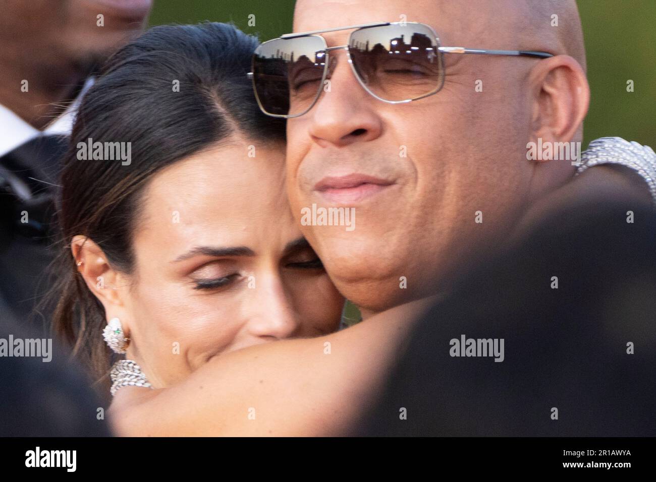 Rome, Italy, May 12, 2023 - Vin Diesel and Jordana Brewster attends at ...