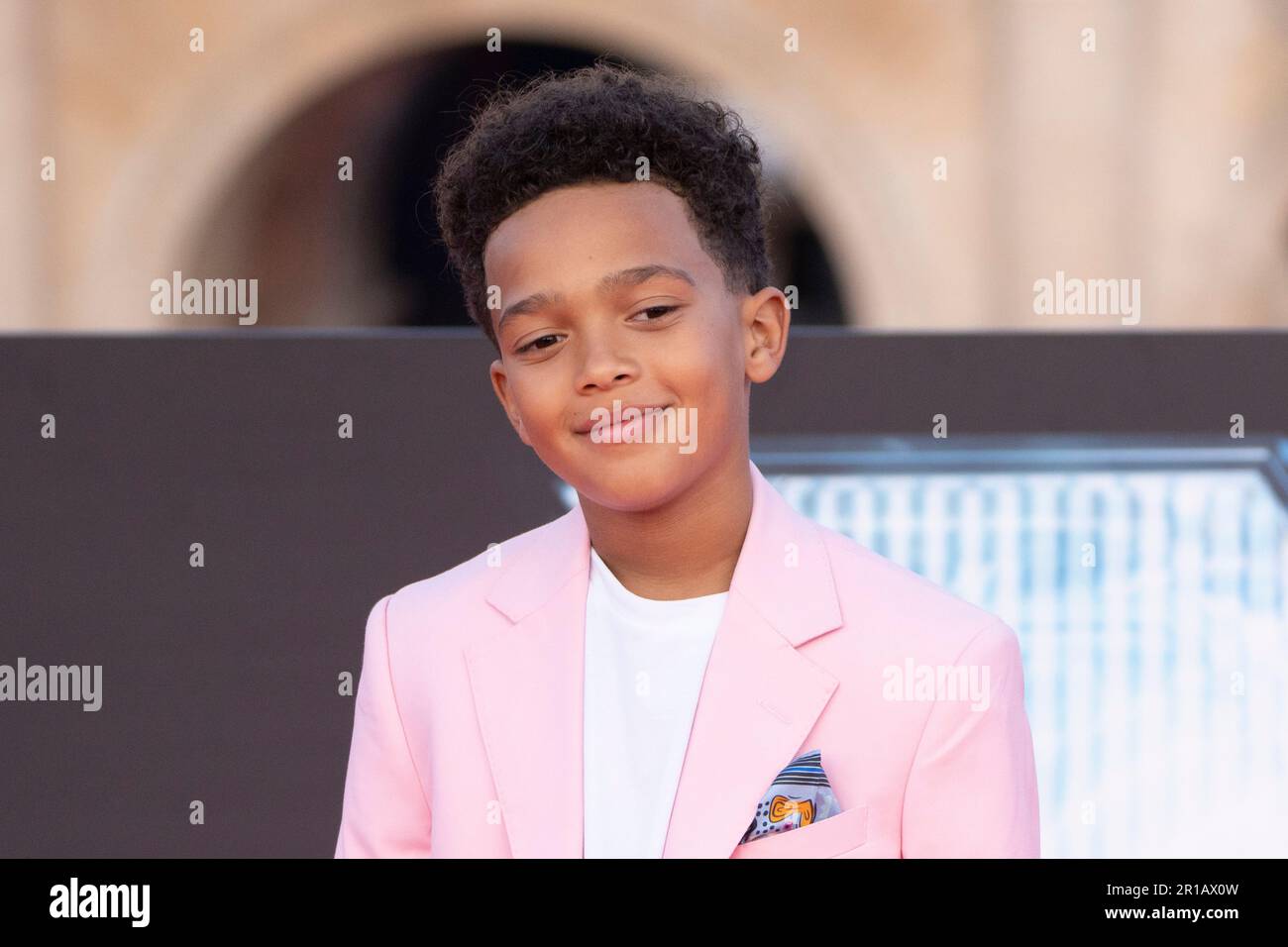 Rome, Italy, May 12, 2023 - Leo Abelo Perry attends at red carpet for ...
