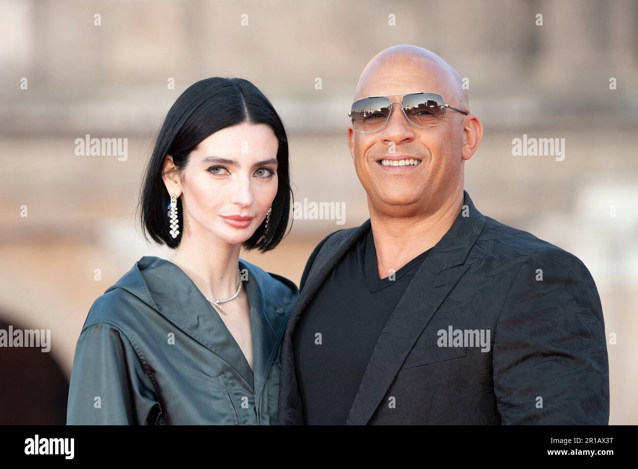 Rome, Italy, May 12, 2023 - Vin Diesel with Meadow Walker attends at ...