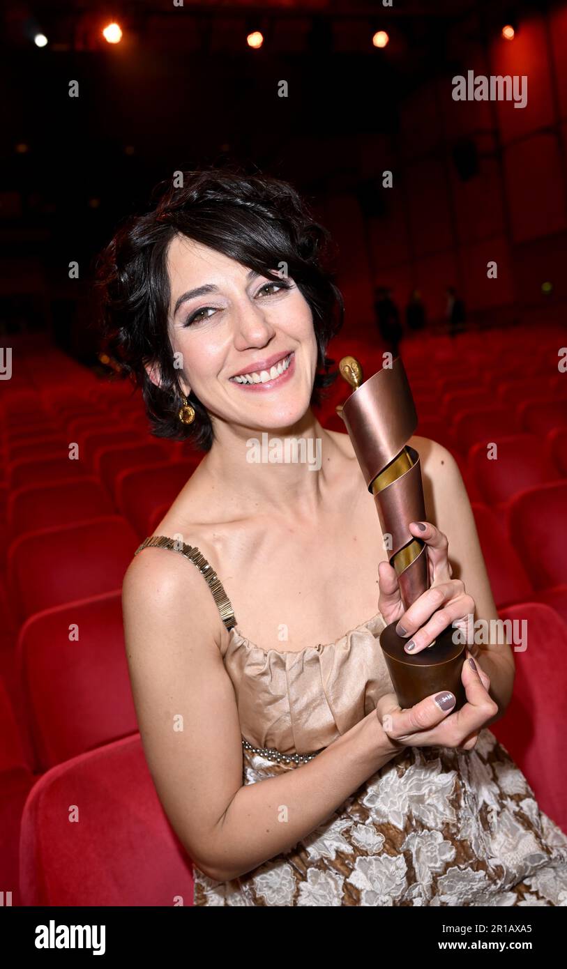 Berlin, Germany. 12th May, 2023. Actress Zar Amir Ebrahimi at the ...