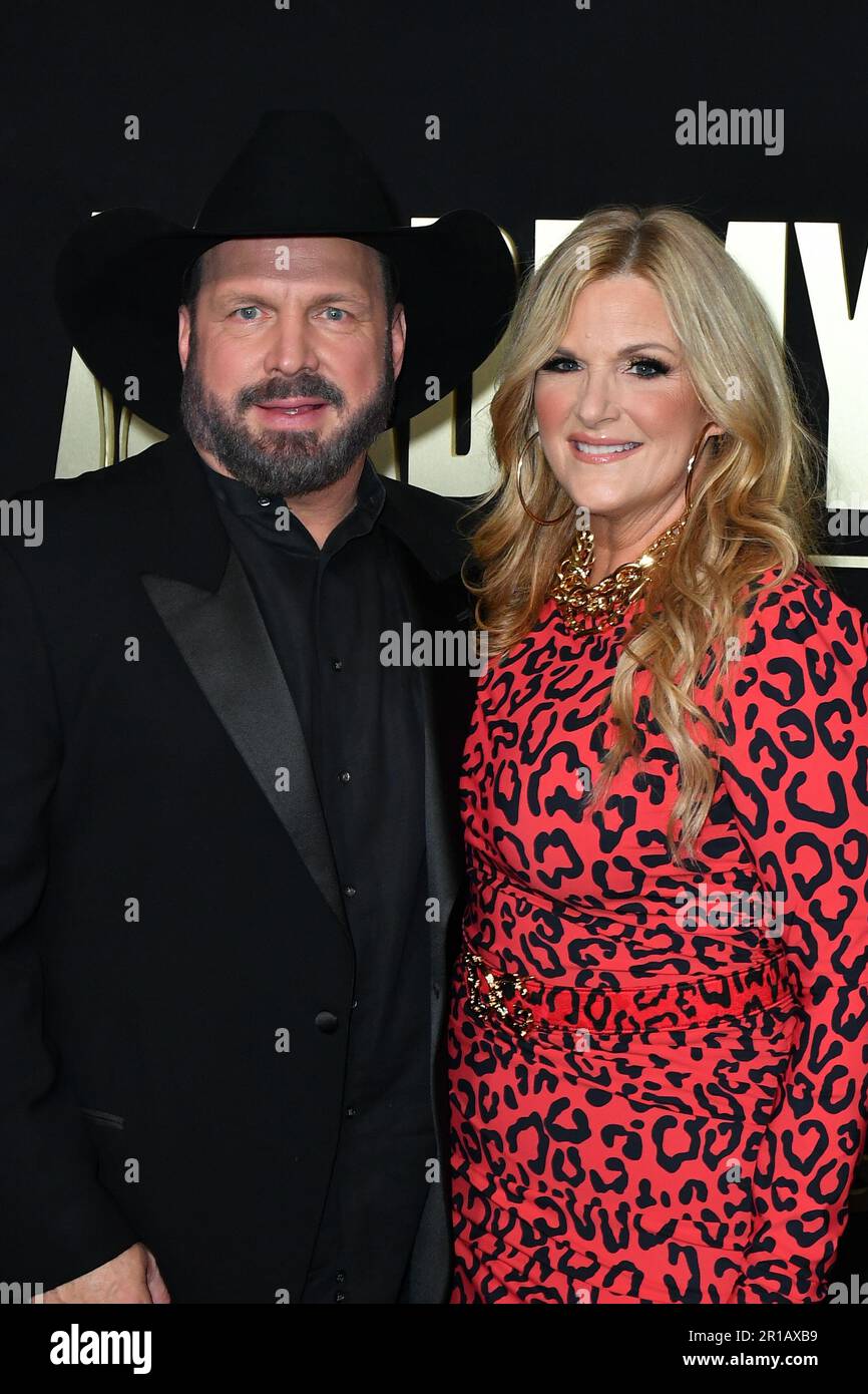 Garth Brooks, Trisha Yearwood attend the 58th Academy Of Country Music ...