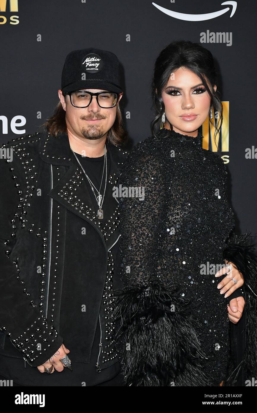 Hardy, Caleigh Ryan attend the 58th Academy Of Country Music Awards at ...