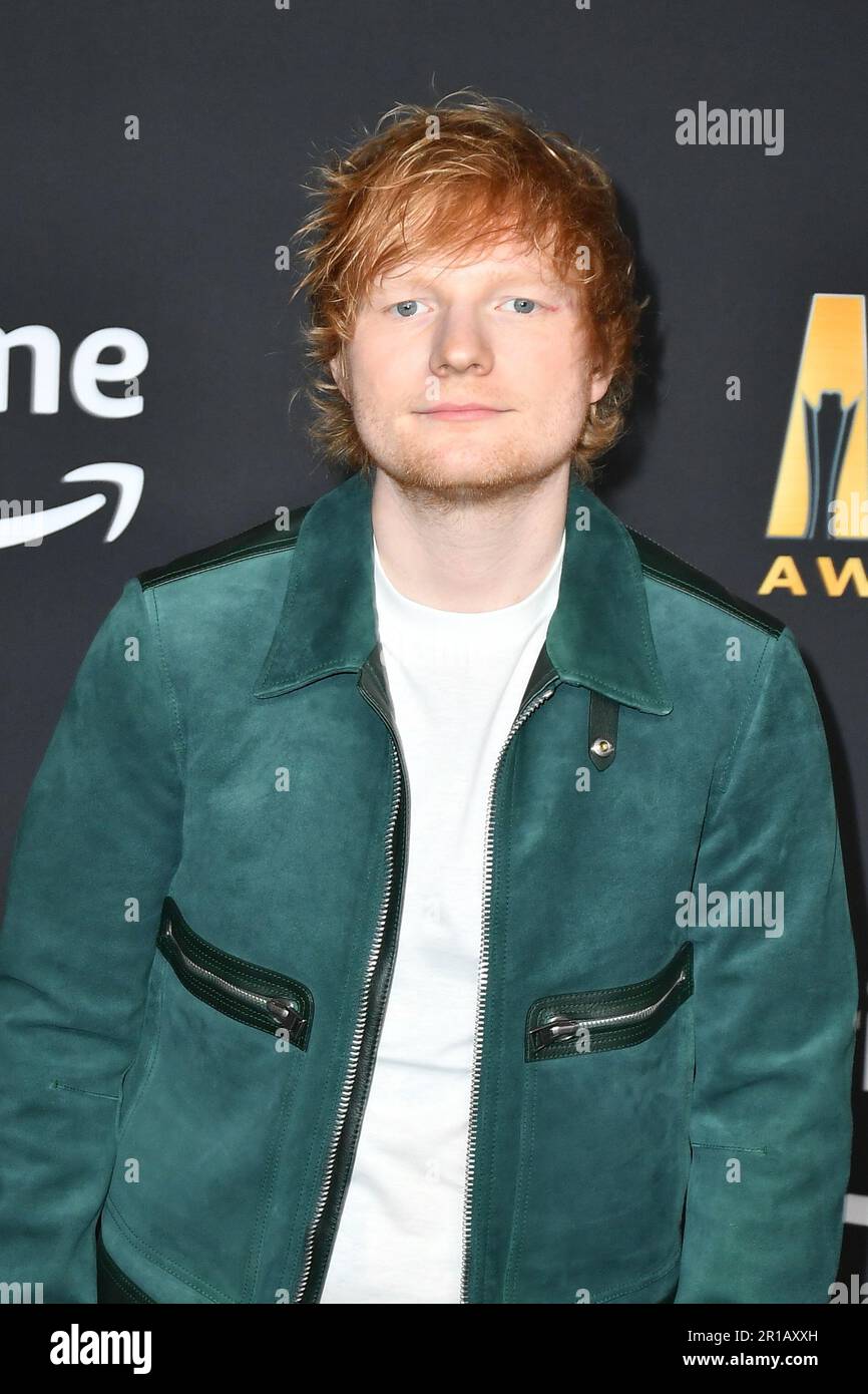 Ed Sheeran attends the 58th Academy Of Country Music Awards at The Ford ...