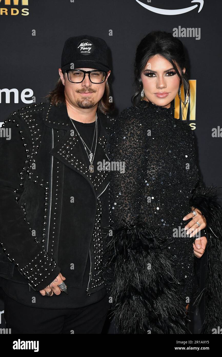 Hardy, Caleigh Ryan attend the 58th Academy Of Country Music Awards at ...